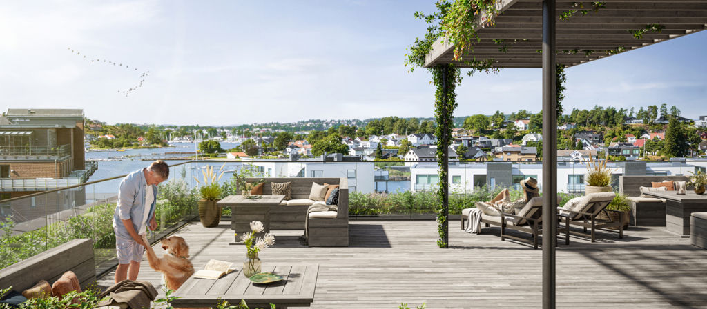 Veidekke: Building more homes at Jarlsø in Tønsberg