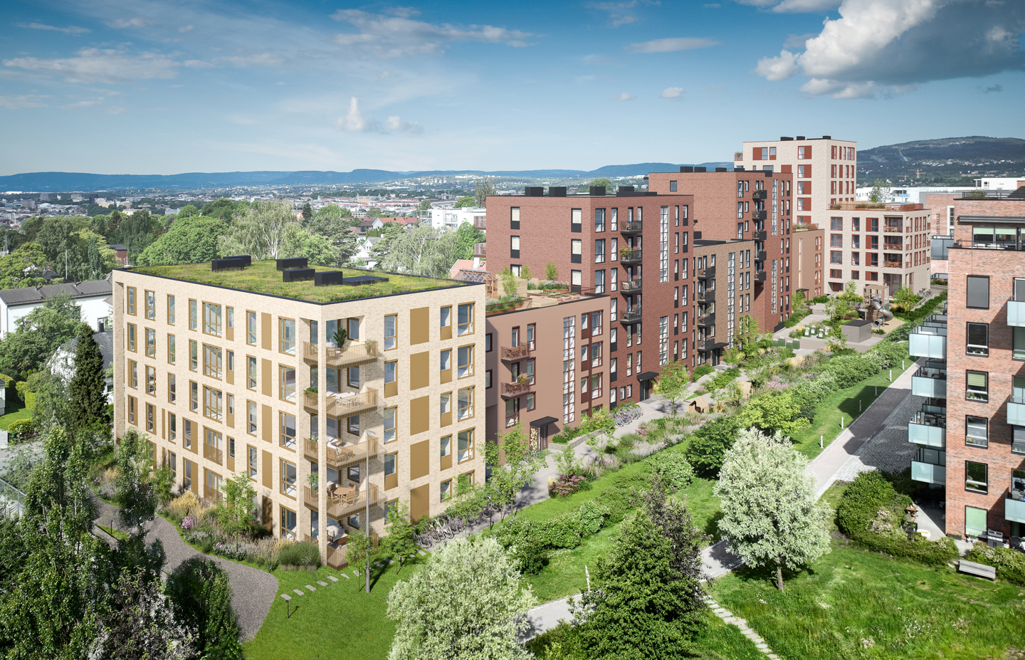Veidekke: Building 136 homes at Hasle, Oslo
