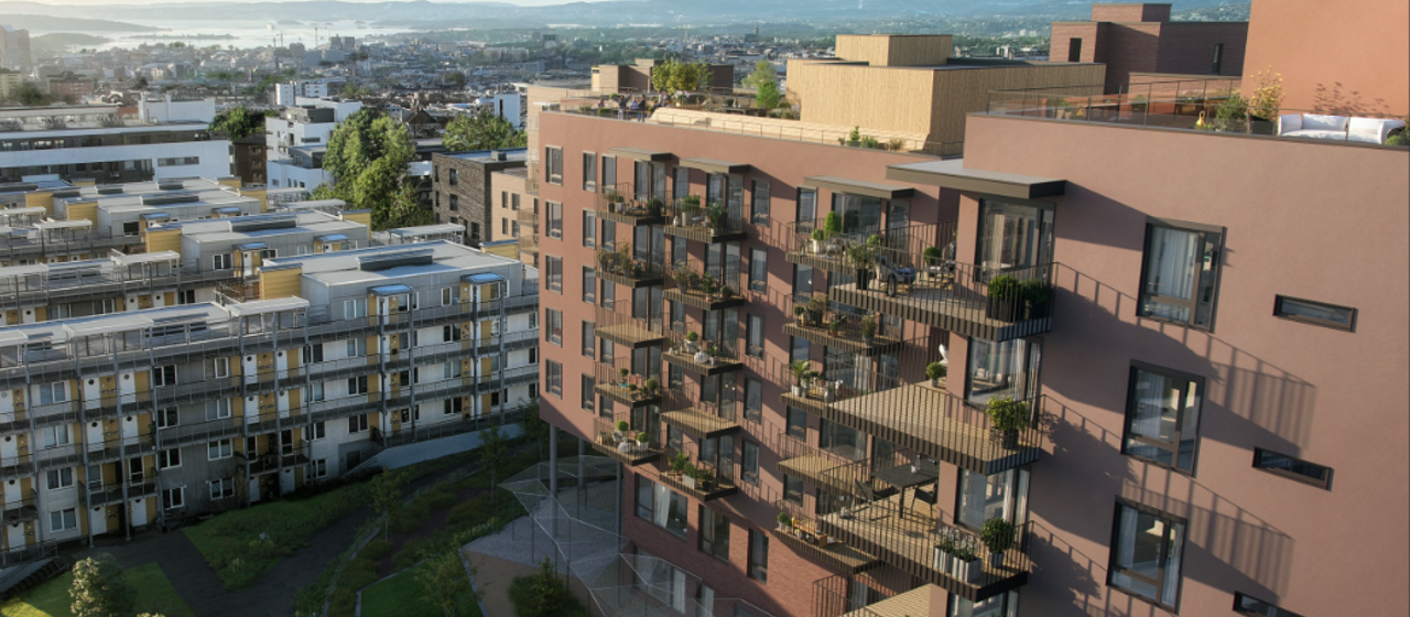 Veidekke: Building even more homes in Lille Løren Park