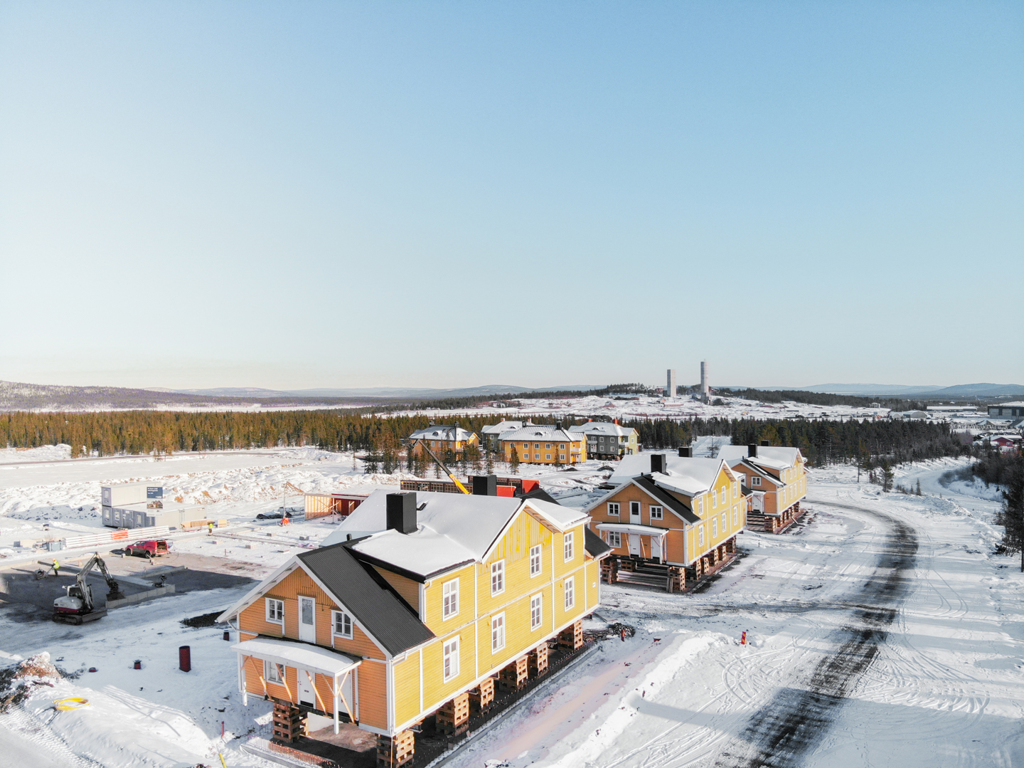 To continue relocation of historic buildings in Kiruna