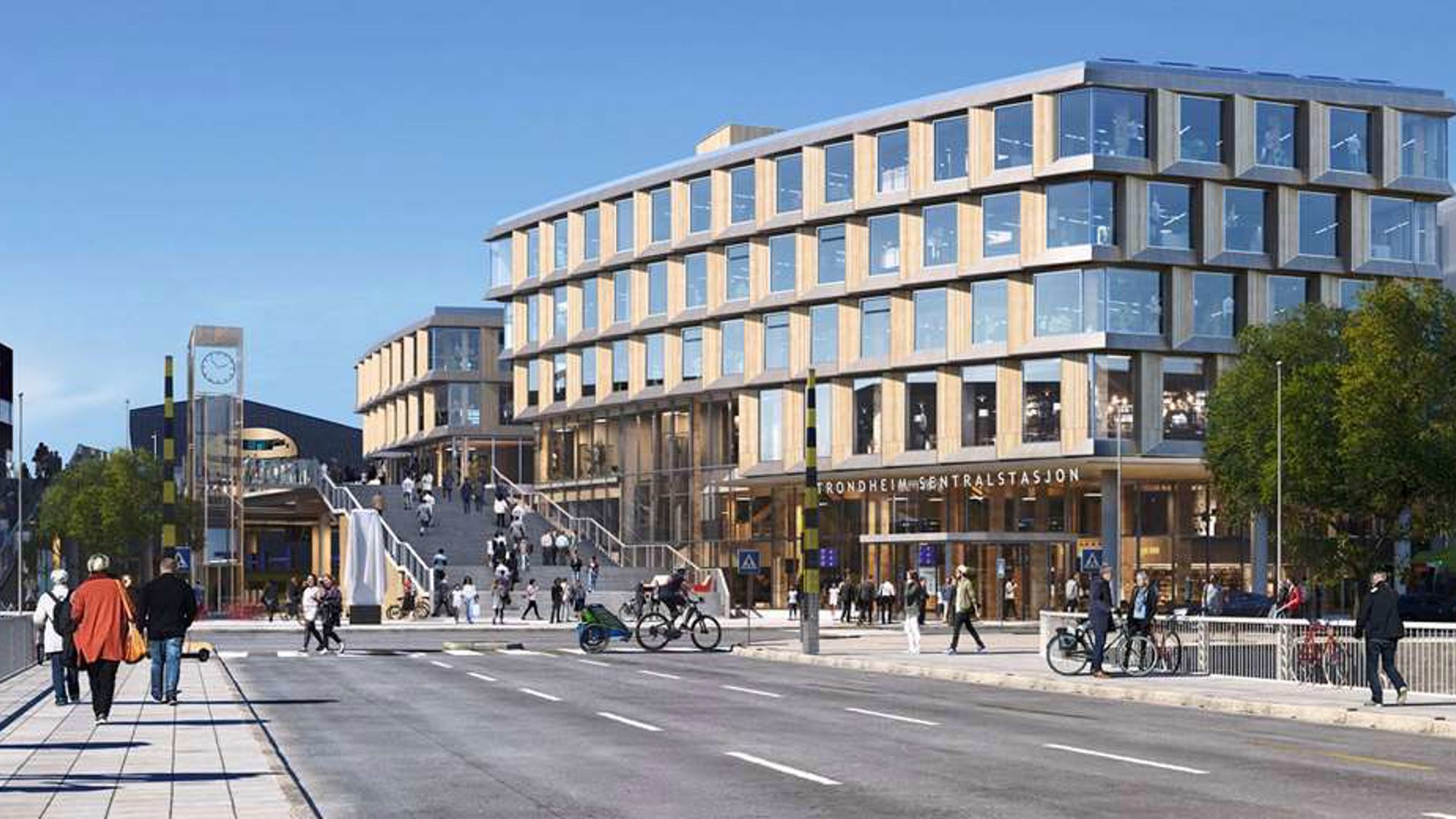 Veidekke: To build new central station in Trondheim