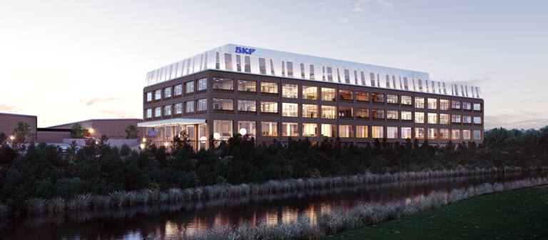 To build new head office for SKF